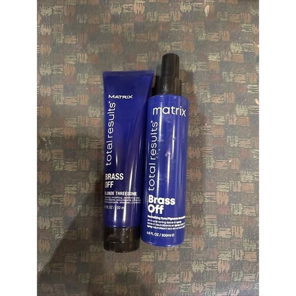Matix | Hair | Matrix Total Results Brass Leave In 5 Oz Toning Spray 6 ...